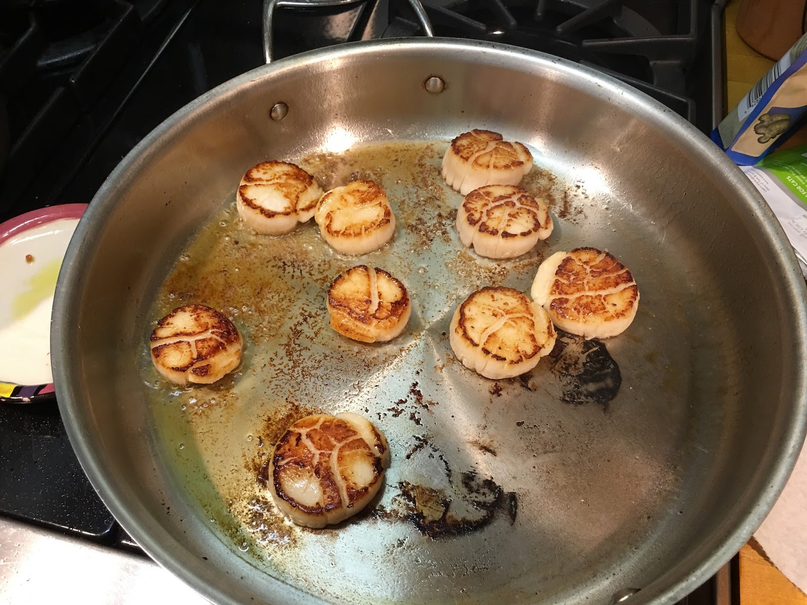 Cliff and Cathy Dinners: Caramelized Sea Scallops & Pearl Couscous with ...