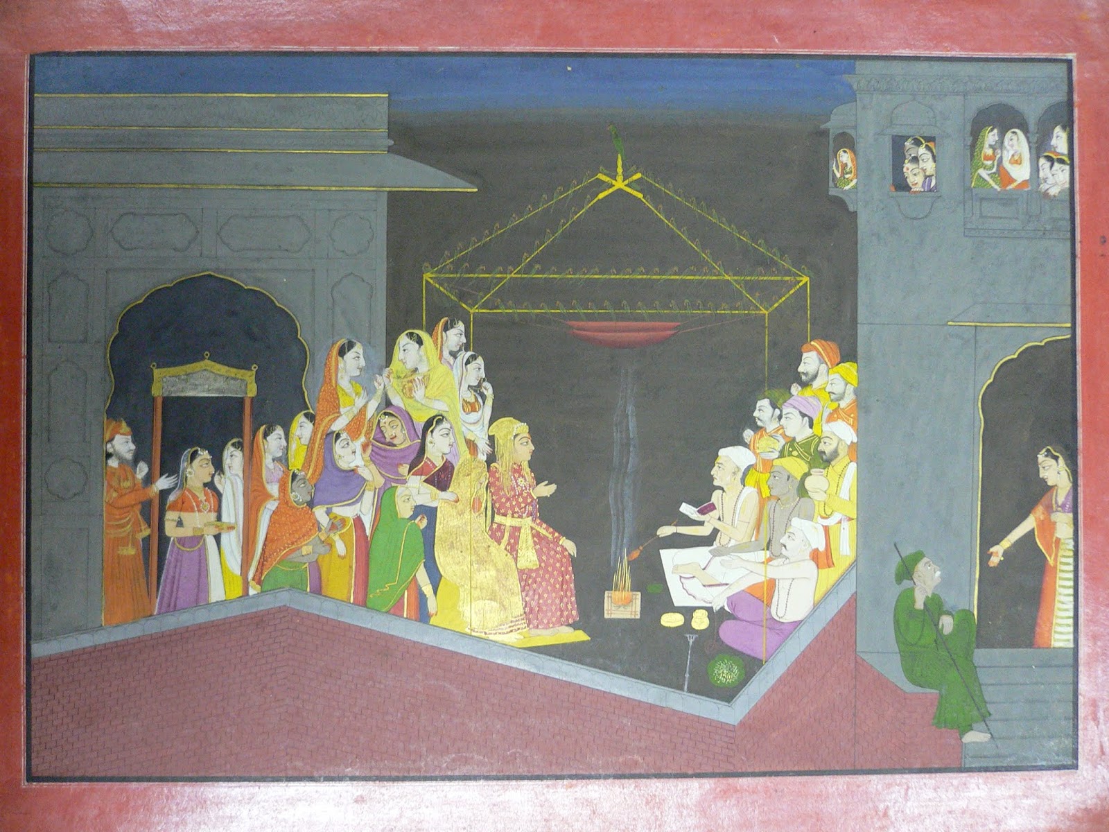 Atelier of india: Fattu and His large Guler Basohli Bhagavata purana