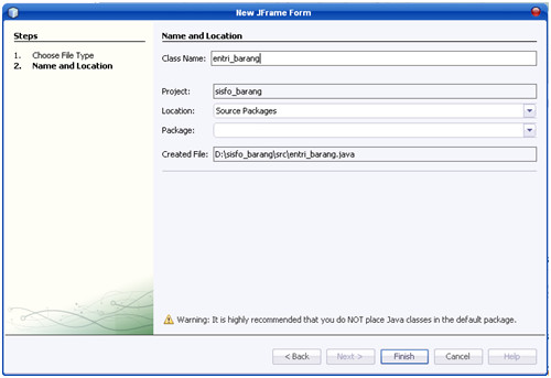 Contoh Aplikasi Program JAVA Netbeans dan Database Ms. Access - Program ...