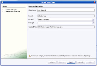 Contoh Aplikasi Program JAVA Netbeans dan Database Ms. Access - Program JAVA - Uniq'O ILMU KOMPUTER