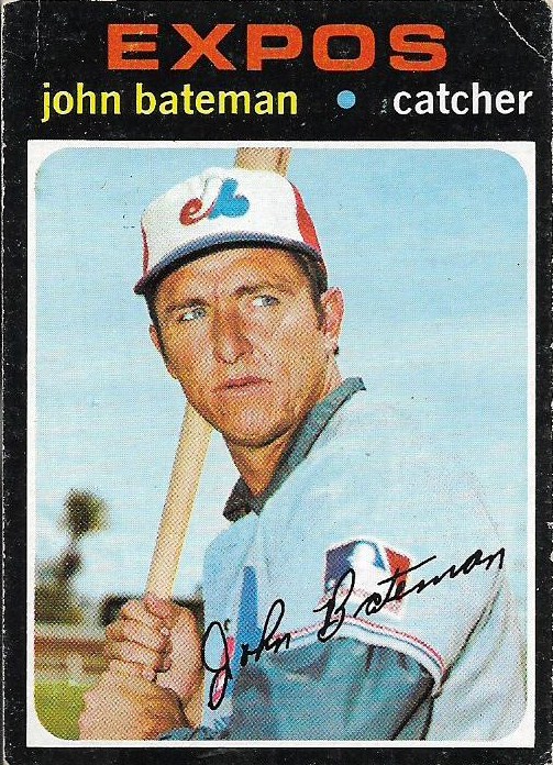 Topps 1971: no. 628 - john bateman