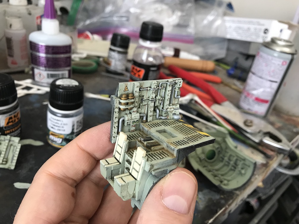 40k Hobby Blog: Warlord Titan Cockpit Ready WIP 9