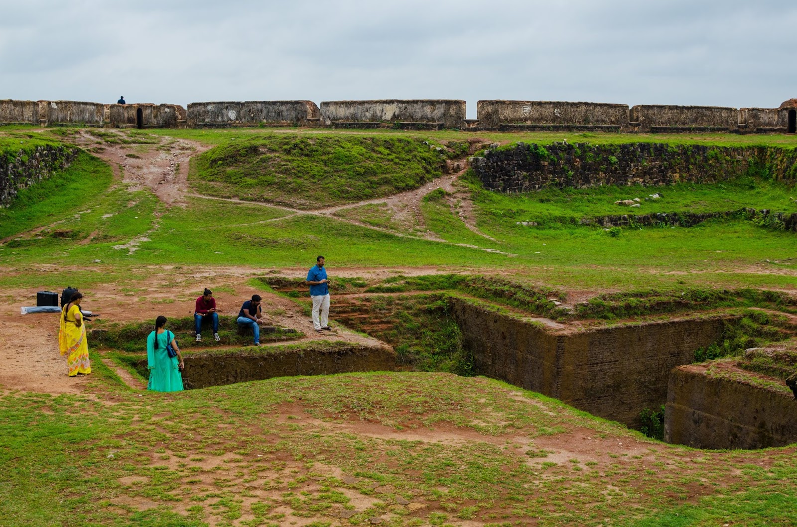 For the love of trips....: Manjarabad Fort: A Vaubanesque Star-Shaped fort