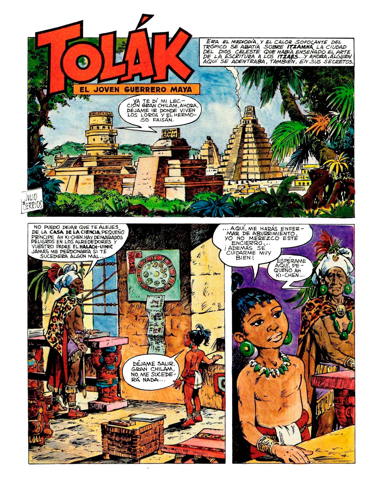 revista mampato comics y los 70s: Tolak - Mampato