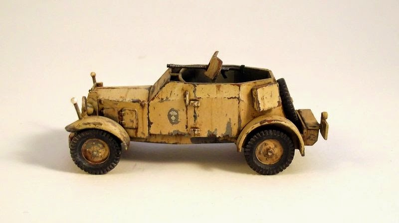 Gulumik Military Models: Kfz 13 Afrika Korps 1/72 First to Fight No 6 ...