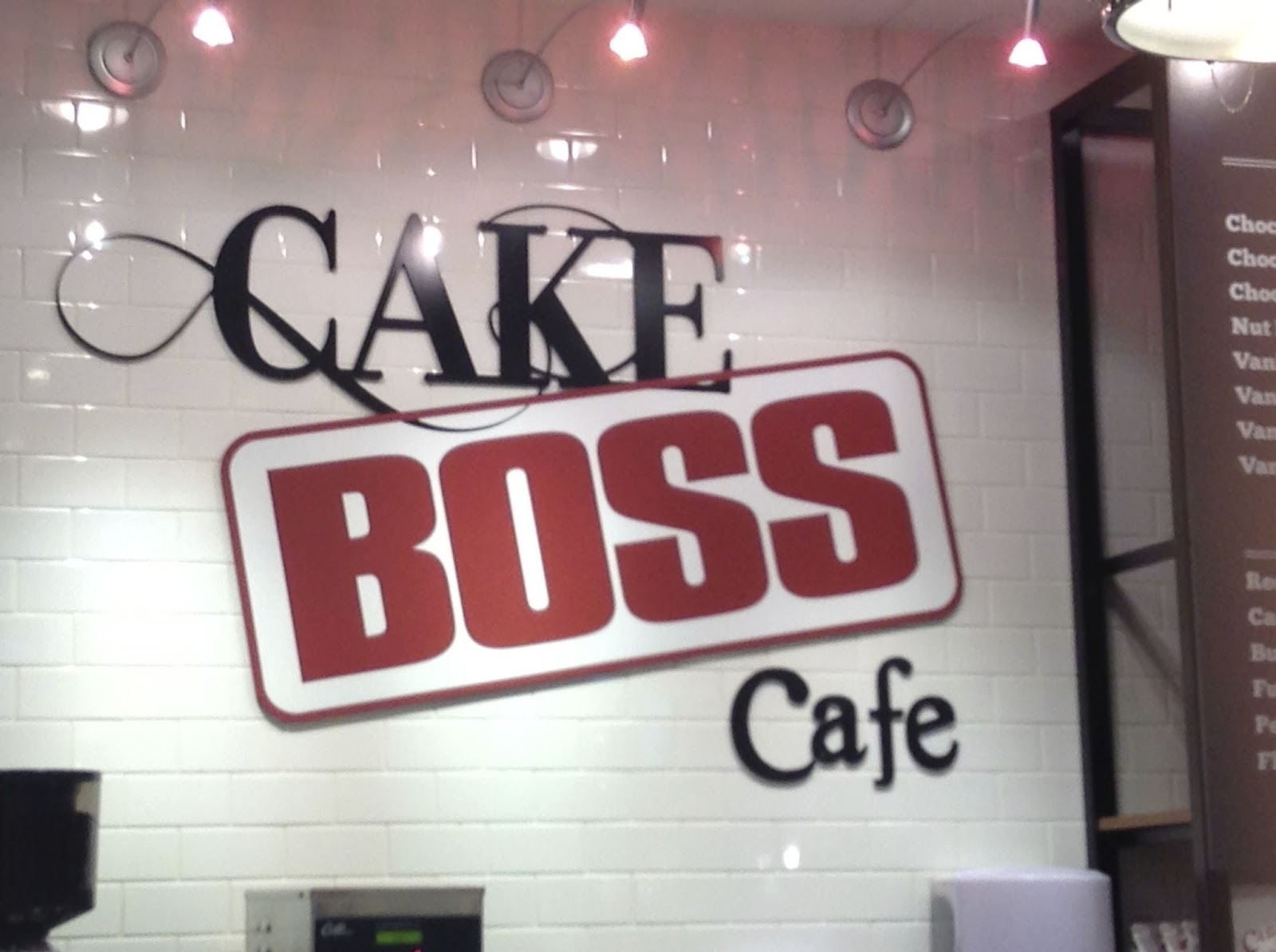 Adventures of a Middle-Aged Drama Queen: Review: Cake Boss Cafe