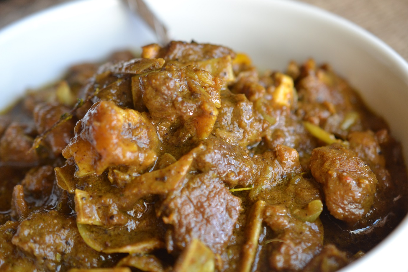 Greedy Girl : Greedy Girl Eats Homemade curry goat