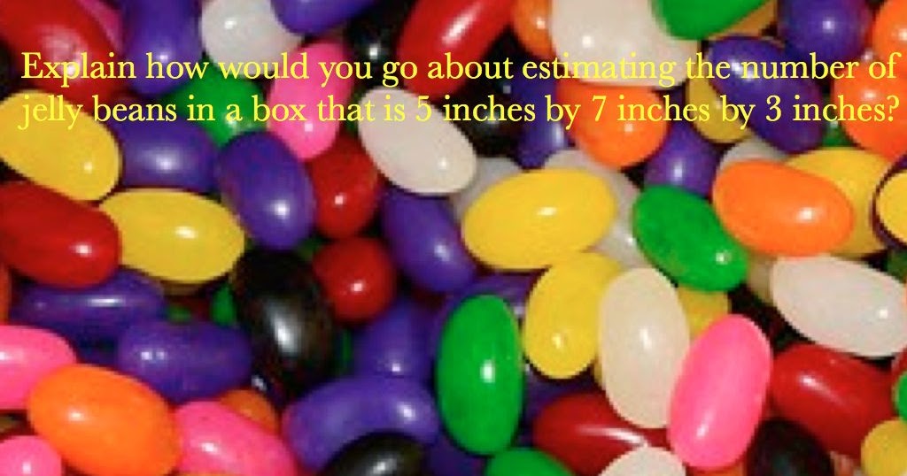 Thoughts on Teaching Math with technology: Jelly Beans
