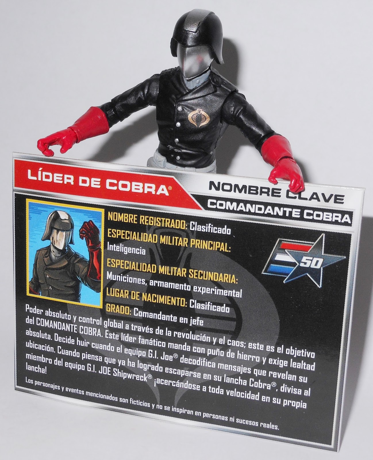 Figuras de Acción A Go-Gó: COBRA COMMANDER (COBRA LEADER) (G.I. JOE ...