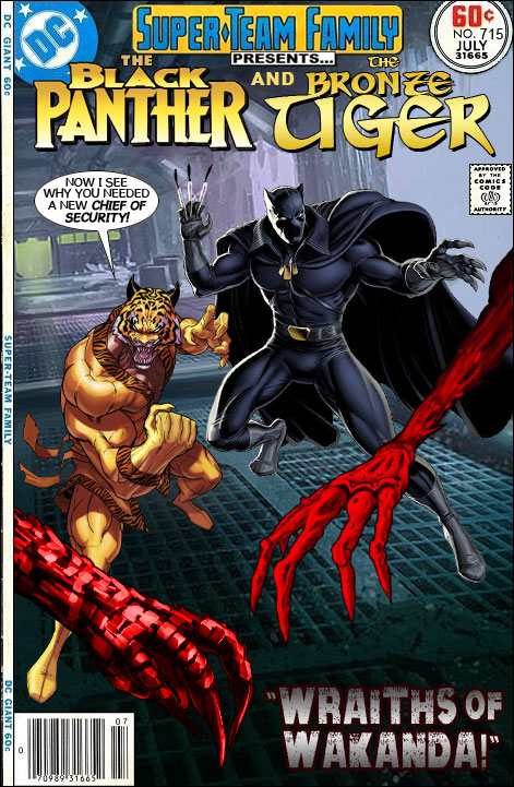 Super-Team Family: The Lost Issues!: The Black Panther and The Bronze Tiger