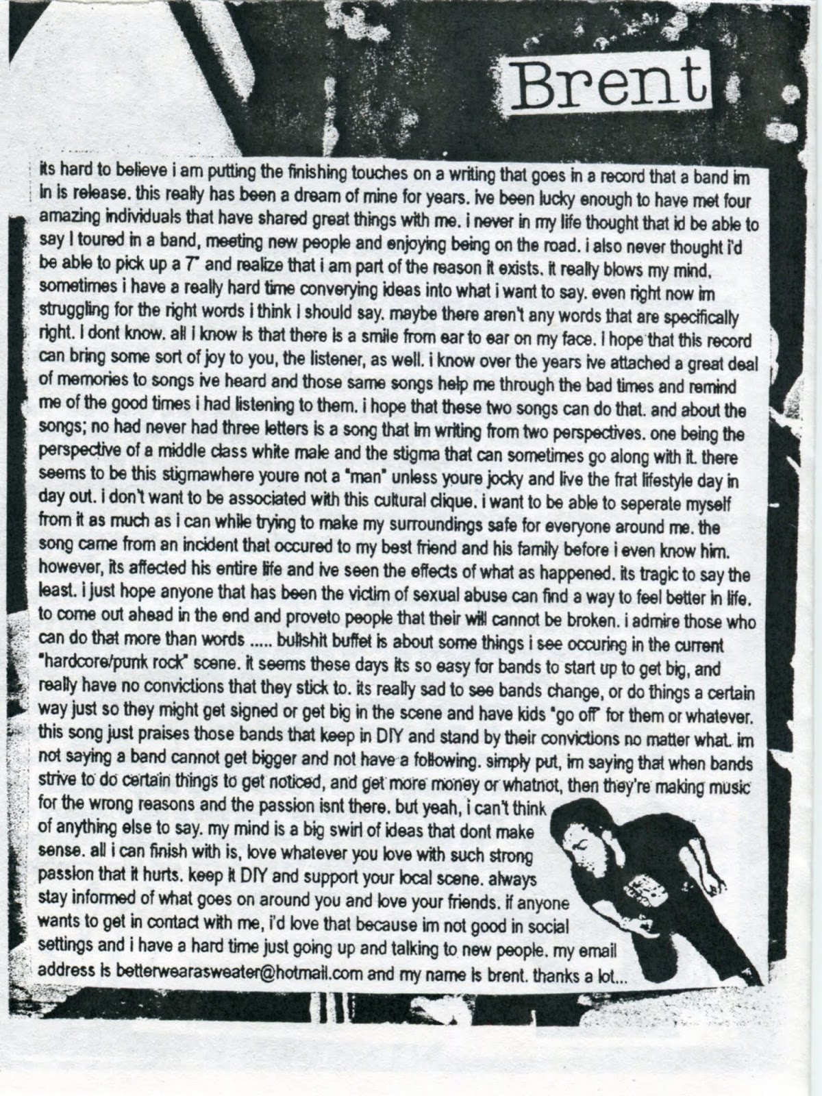 screamo scans: kodan armada/montcalm split (2003)