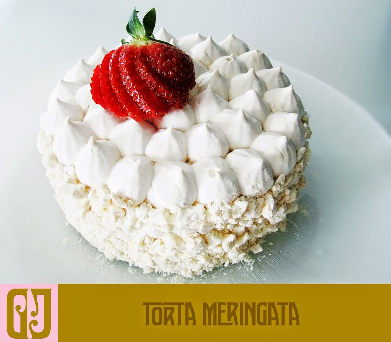 Torta Meringata alle Fragole - Ginger&Jane