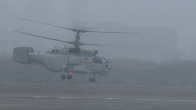 Entrenamiento de baja visibilidad de un Ka-28PL | La Tercera Cadena