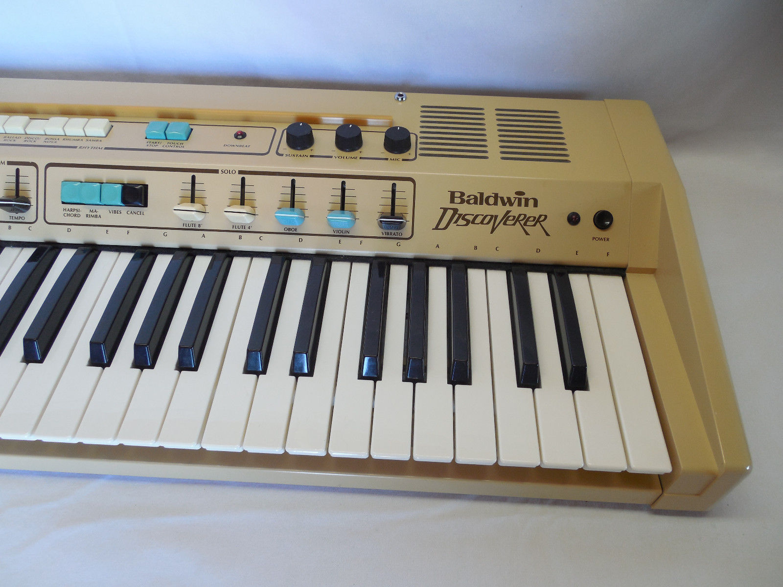 MATRIXSYNTH: Baldwin Discoverer DS-50 Vintage Synth Keyboard Organ ...