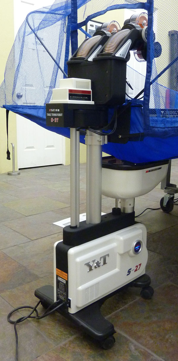 TheSandiway: Y&T S-27 table tennis robot