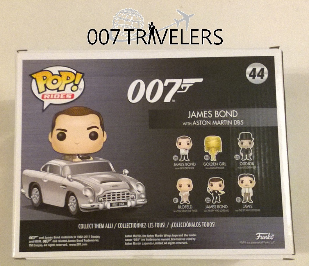 007 Item: Pop! Rides: James Bond with Aston Martin DB5 vinyl figure ...
