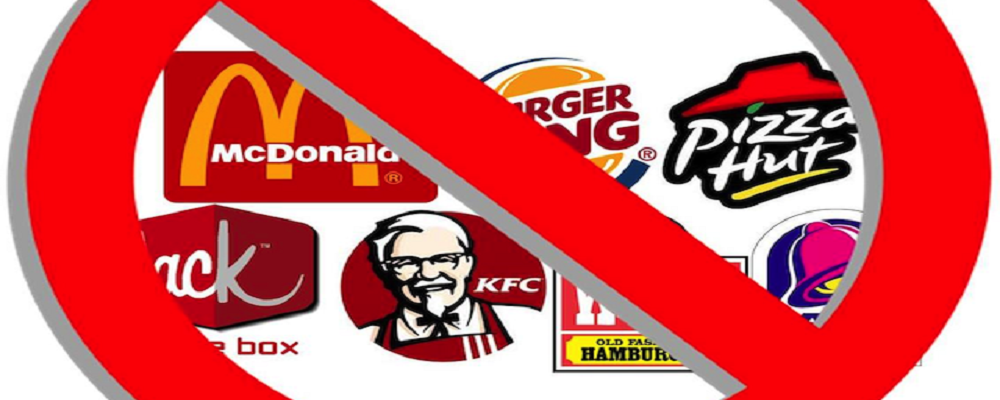 Stop to eat fast-food for your good health ! ~ My Work Industry