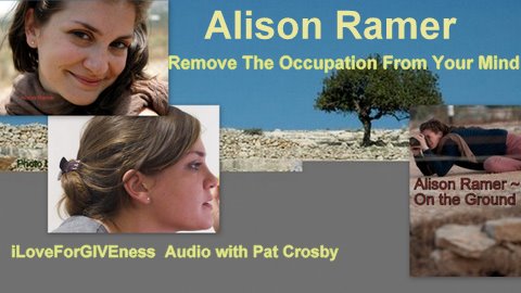 i Love ForGIVEness . Com: Alison Ramer ~ Pat Crosby "Remove The ...