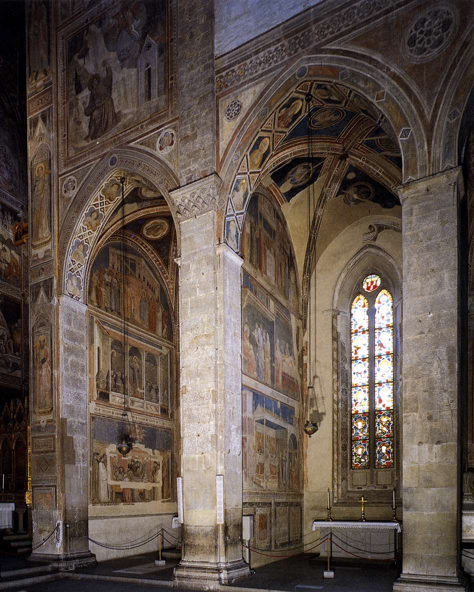 The History of Painting in Florence: Giotto and the Frescoes in Santa ...