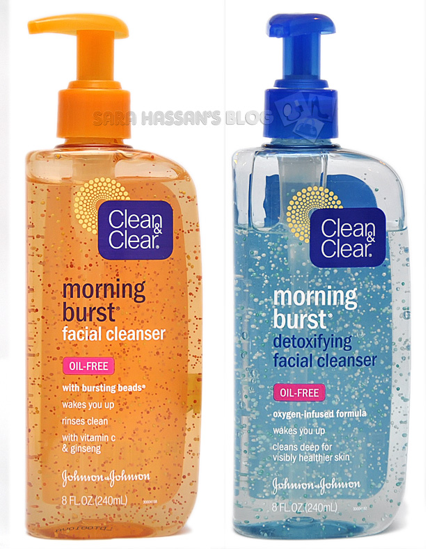 Cleaning: Clean And Clear Morning Burst