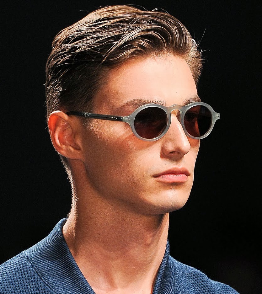 Fashion & Lifestyle: Ermenegildo Zegna Sunglasses... Spring 2014 Menswear