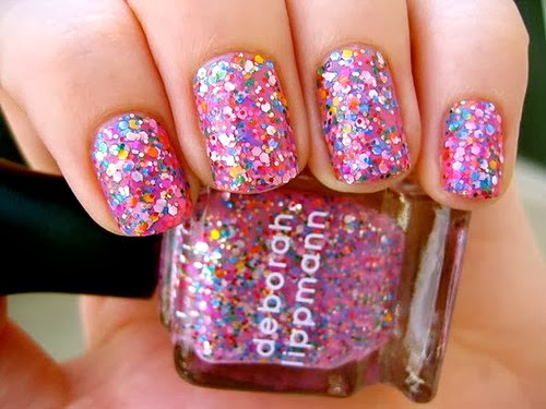 20 Glitter Nail Art Designs! ~ Nail and Beauty Ideas