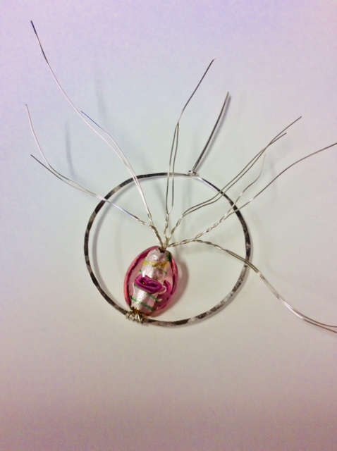 WireWorkers Guild: FLOWER VASE PENDANT