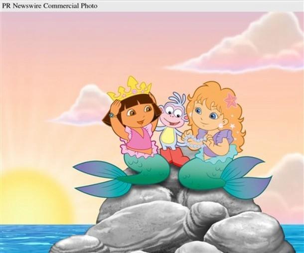 Dora Mermaid Quotes: Dora Saves the Mermaids Photo really love.