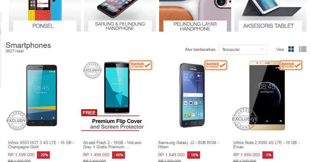 special promotion: lazada best seller 2016