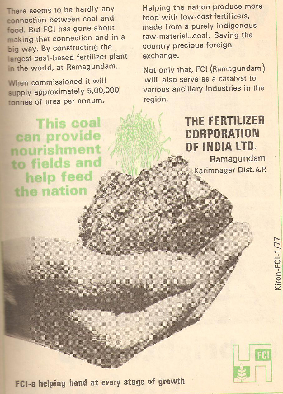 FERTILIZER Vintage Magazine Ad - Classic Indian Advertisements
