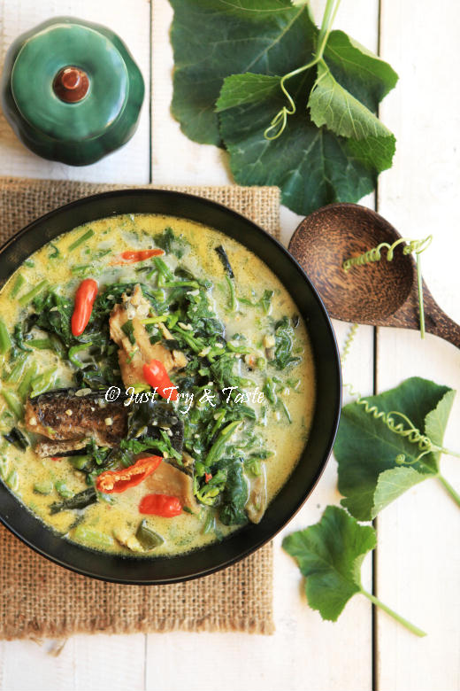 Resep Pucuk Labu Kuning Masak Lemak - Hasil Kebun Sendiri! Yeay! | Just ...