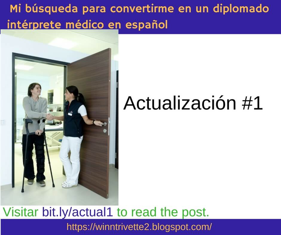 Winfield Trivette II: Actualización 1 - Convertirme en un diplomado ...