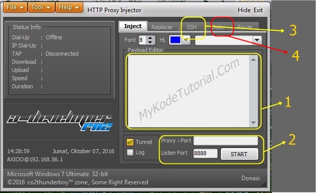 tips and triks: Cara internetan Gratis menggunakan HTTP Injector di PC