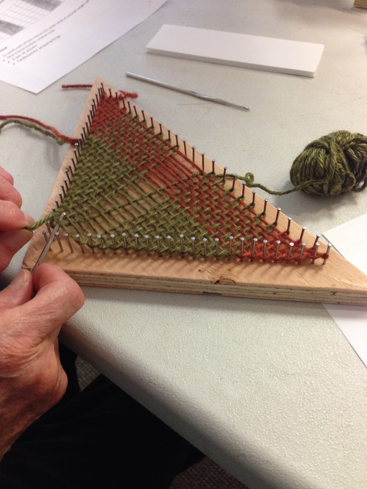 DCWS: Tri-Loom Weaving