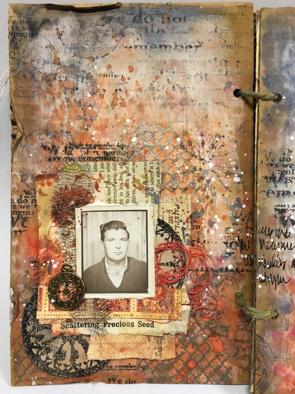 SewPaperPaint: Masculine Steampunk Journal Layout