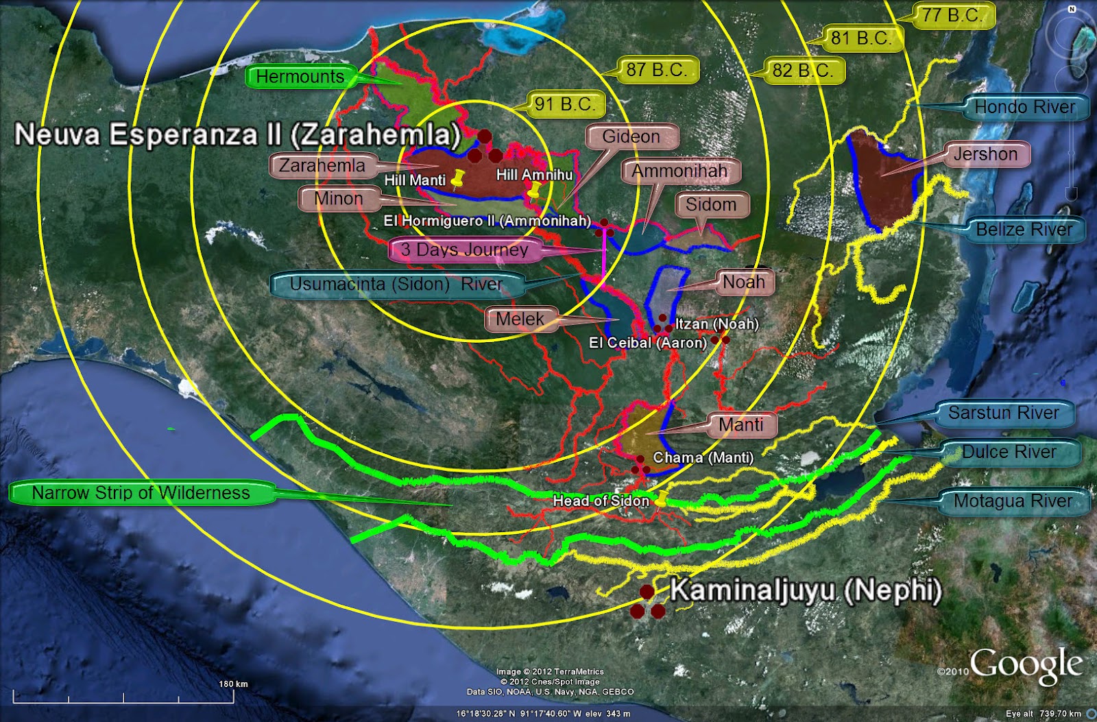 BOOK of MORMON RESOURCES: Expansion of the Nephite Nation