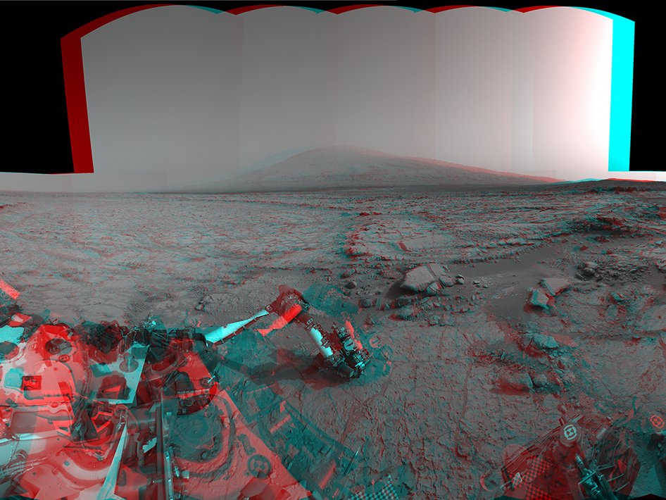 Suburban spaceman: NASA Mars Curiosity 3D Stereo View from 'John Klein ...