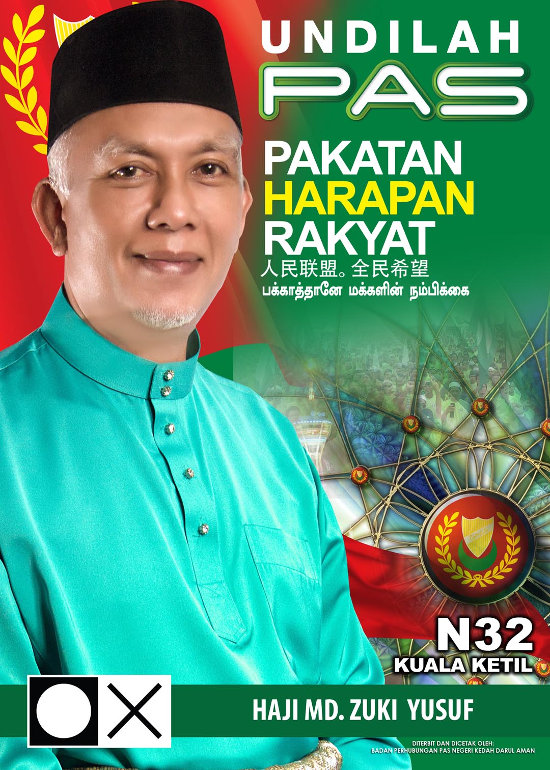 senarai calon PR Kedah PRU13: CALON PAS DUN N.32 KUALA KETIL-CIKGU MD ...