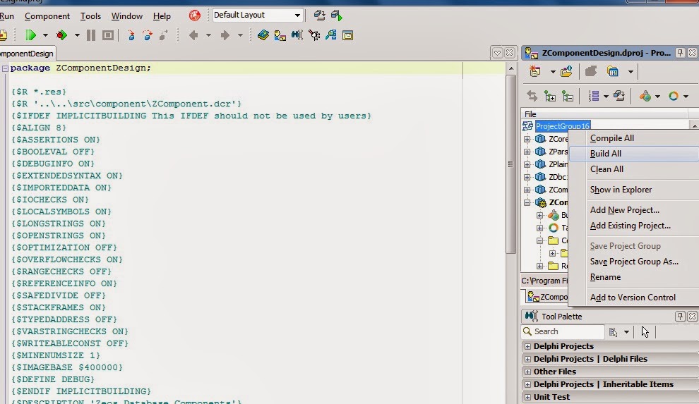 Instalasi Zeos pada Delphi Xe2 | TUTORIAL DELPHI DAN DATABASE