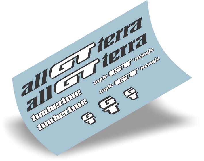 designstickers: Adesivo bike GT - All Terra Timberline