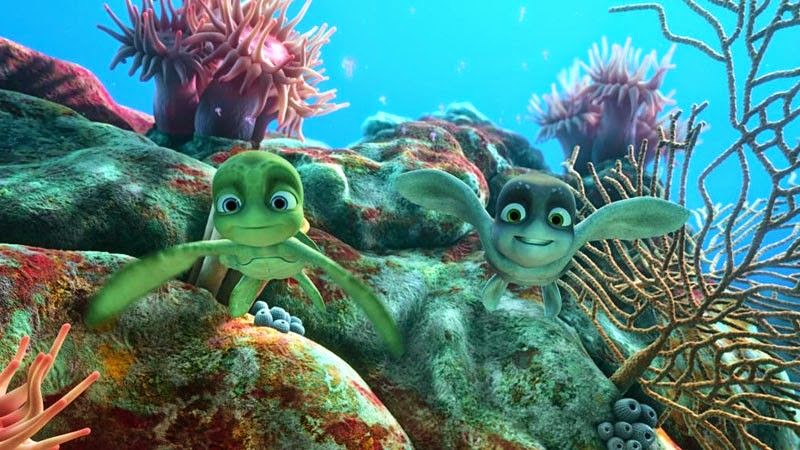 Ciberestética: La película de Sammy, la tortuga en 3D