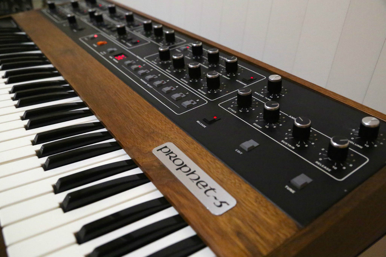 MATRIXSYNTH: Sequential Circuits Prophet-5 Rev 2 SN 1073 with MIDI
