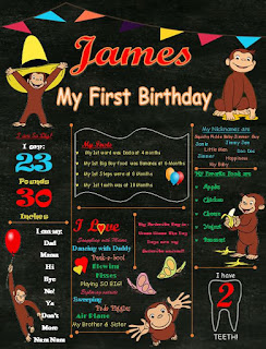 All My Favorites: Happy 1st Birthday Curious James