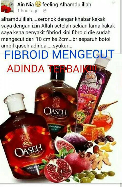 QASEH KARTINI: KECUTKAN CYST DAN FIBROID TANPA PEMBEDAHAN