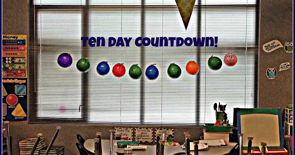 Cupcakes and Lesson Plans: 10 Day Countdown