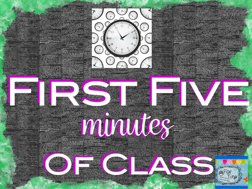 O For Tuna Orff: First Five Minutes of Class