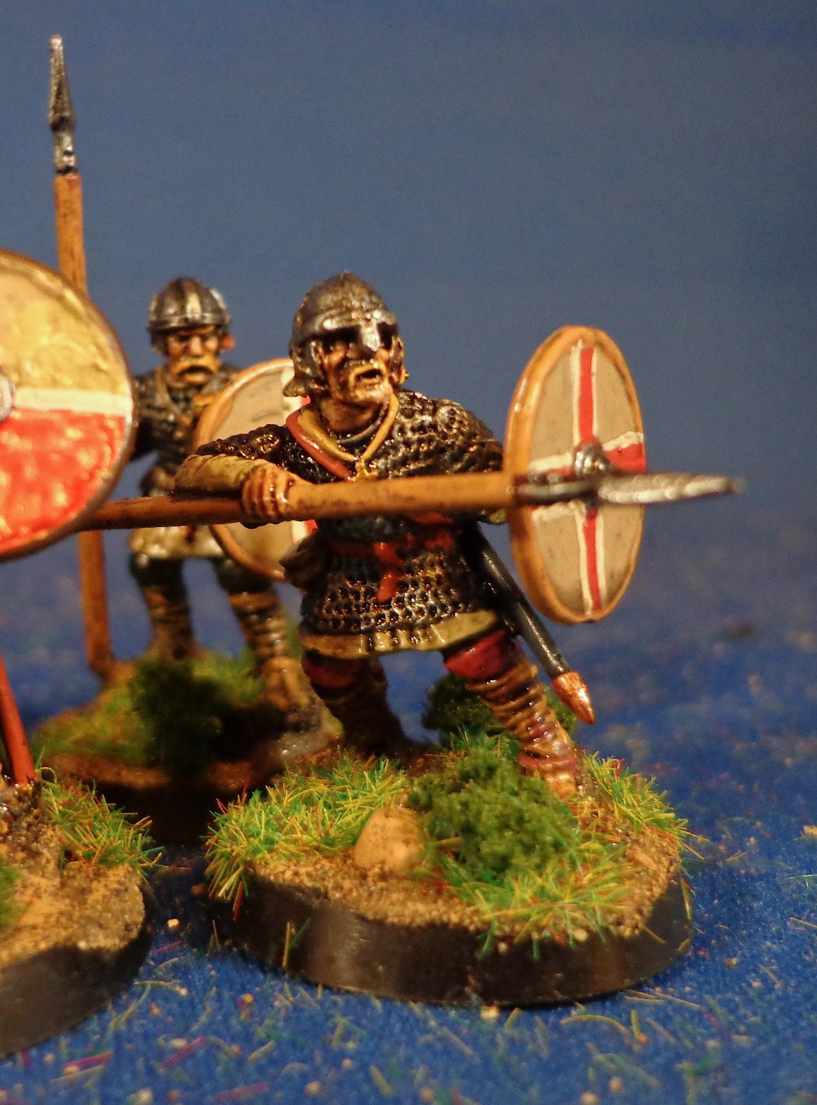 Bob's Miniature Wargaming Blog: Some 28mm Saxons