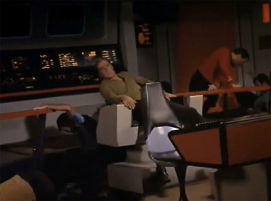 See the Enterprise Crew Go Flying in "Star Trek Stabilized" - The Geek ...