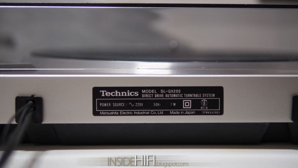 Inside Hi-Fi: Technics SL-QX200 (SL-QX200-SEi)