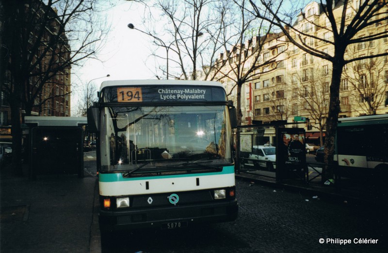 Les Tramways,Métro,RER,Bus de la RATP: Bus 194